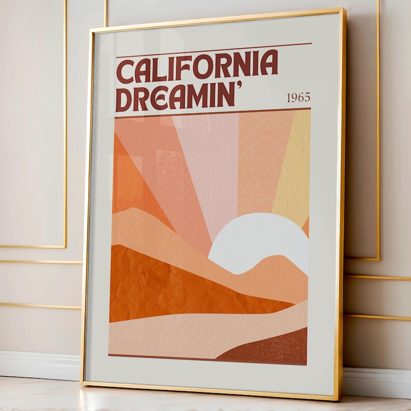 California Art Print - Etsy