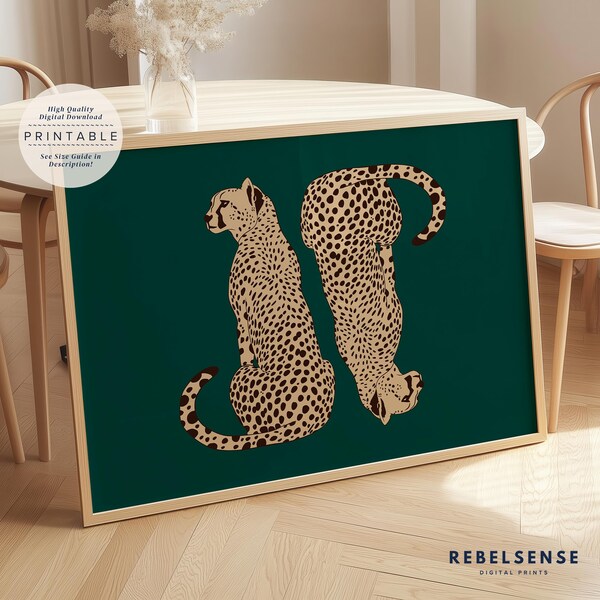 Cheetah Office Decor - Etsy