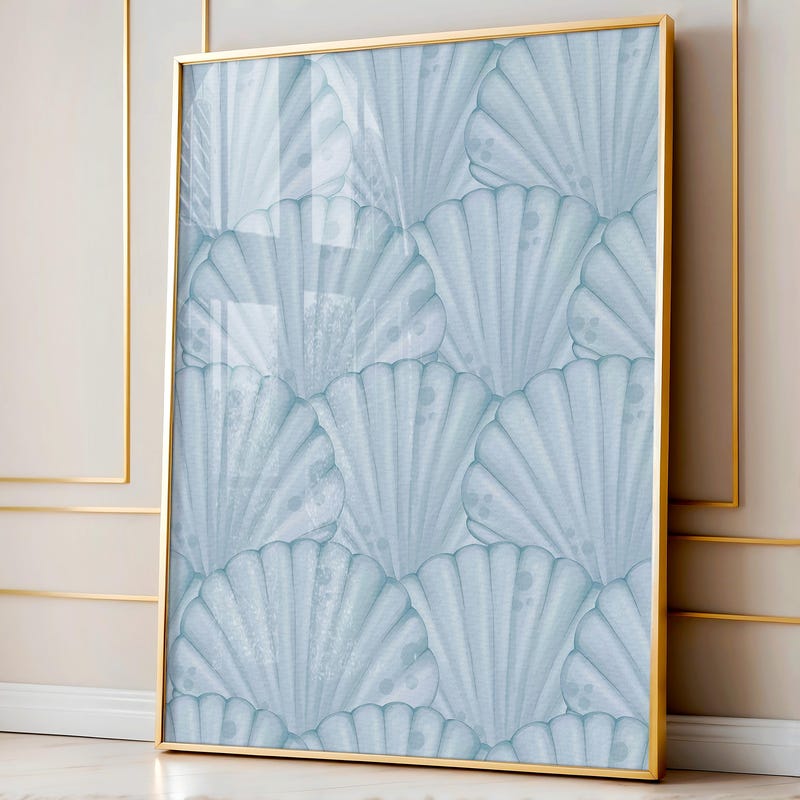 Seashell Print - Etsy