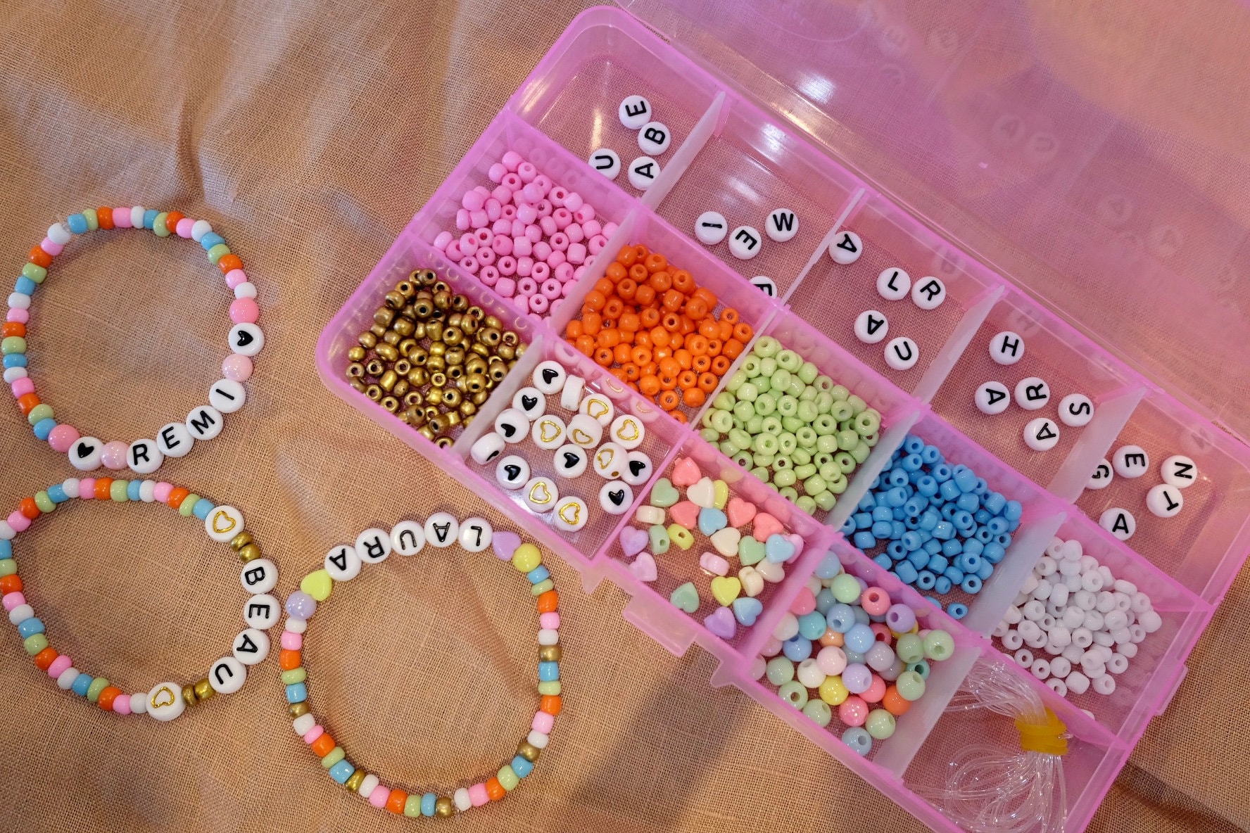 DIY Personalised Bracelet Making Kit DIY Bracelet Craft Kit Taylor ... DIY Personalised Bracelet Making Kit DIY Bracelet Craft Kit Taylor ...