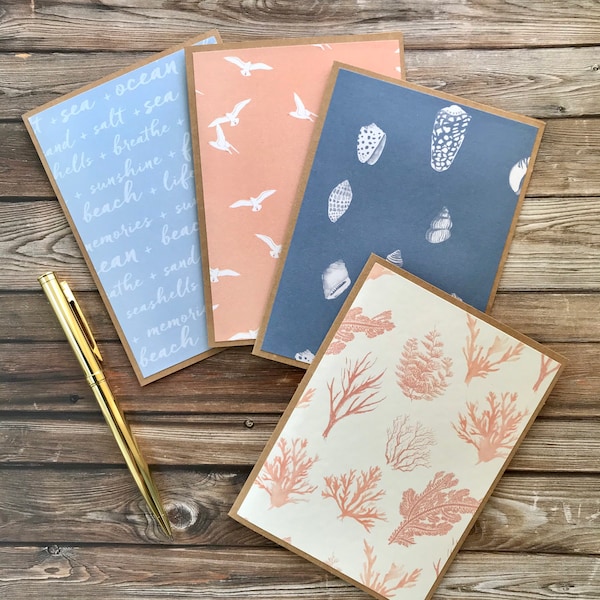 Beach Note Cards - Etsy