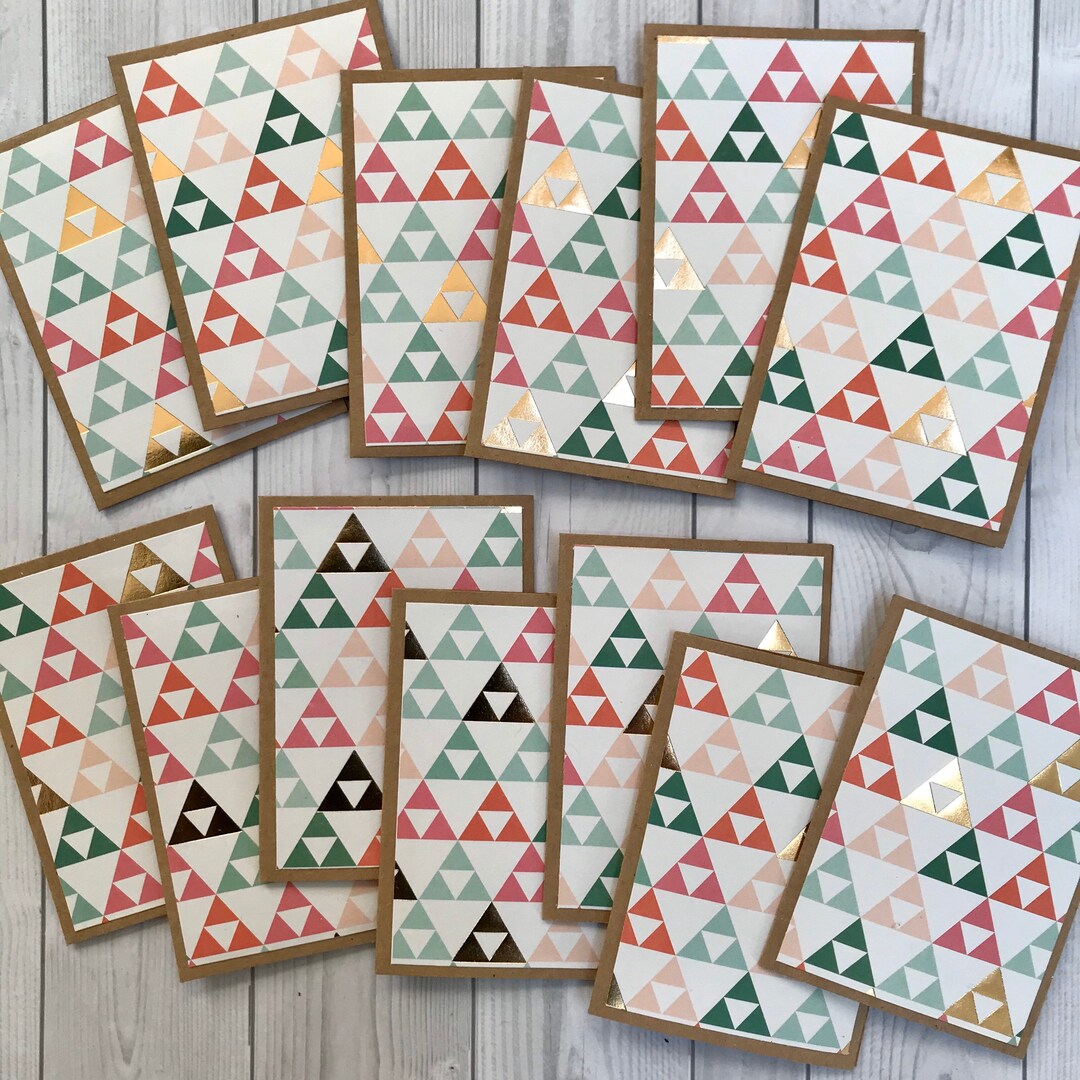 Mini Card Pack / Blank Mini Cards / Colorful Mini Cards for All ...