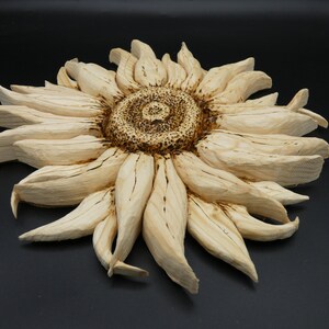 Tutorial and Technical Diagram to Create a Sunflower Flower in Intarsia ...