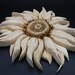Tutorial and Technical Diagram to Create a Sunflower Flower in Intarsia ...