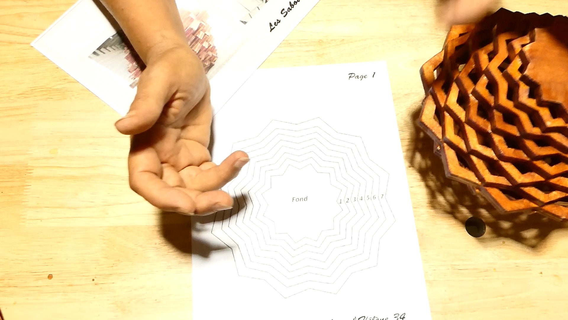 Tutorial and Technical Diagram to Make a Small Openwork Wooden Pot - Etsy