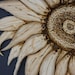 Tutorial and Technical Diagram to Create a Sunflower Flower in Intarsia ...