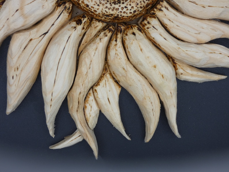 Tutorial and Technical Diagram to Create a Sunflower Flower in Intarsia ...