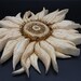 Tutorial and Technical Diagram to Create a Sunflower Flower in Intarsia ...