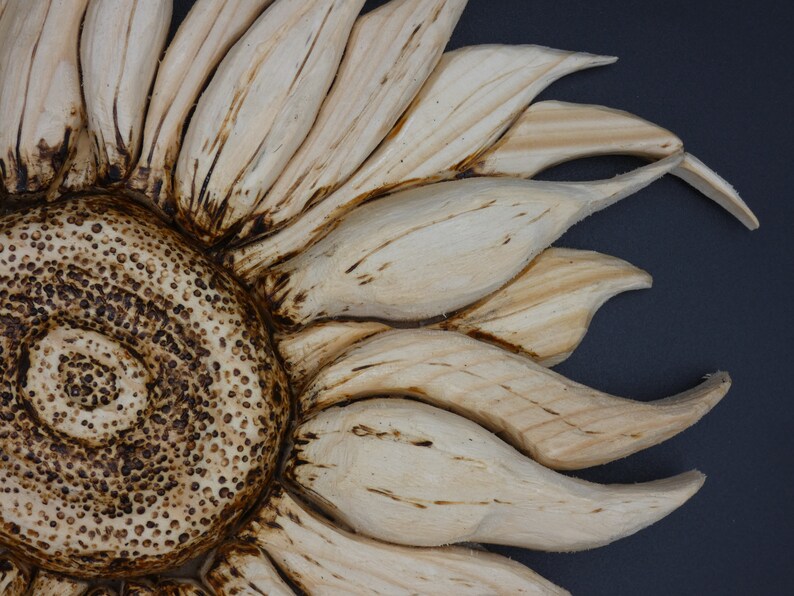 Tutorial and Technical Diagram to Create a Sunflower Flower in Intarsia ...