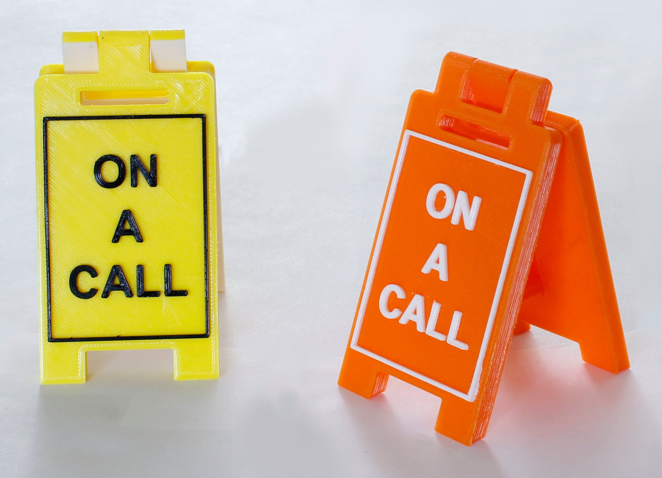ON A CALL Mini Floor Sign 3D Printed - Etsy