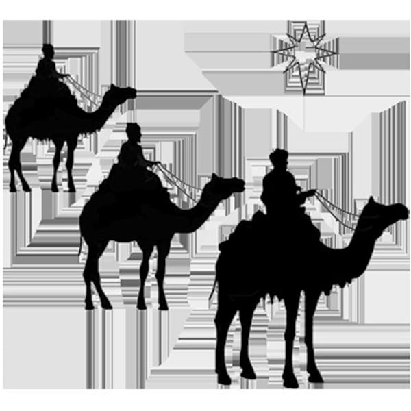 Three Kings Card - Etsy