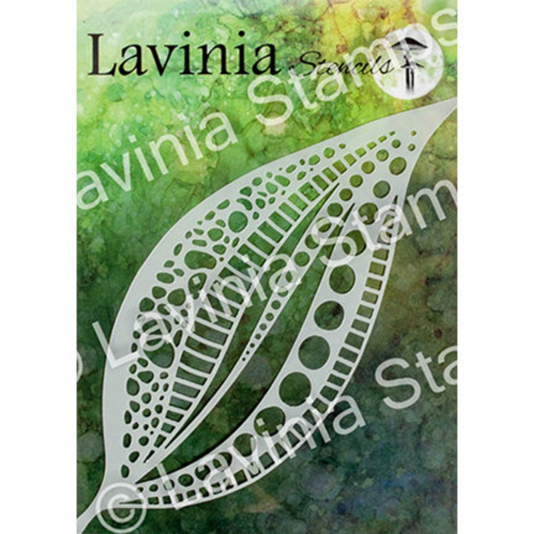 Tall Leaf Mask by Lavinia Stamps - Etsy