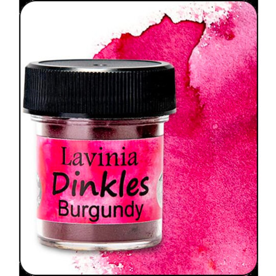 Dinkles Ink Powder, Burgundy by Lavinia Stamps - Etsy