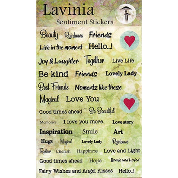 Sentiment Stickers - Etsy