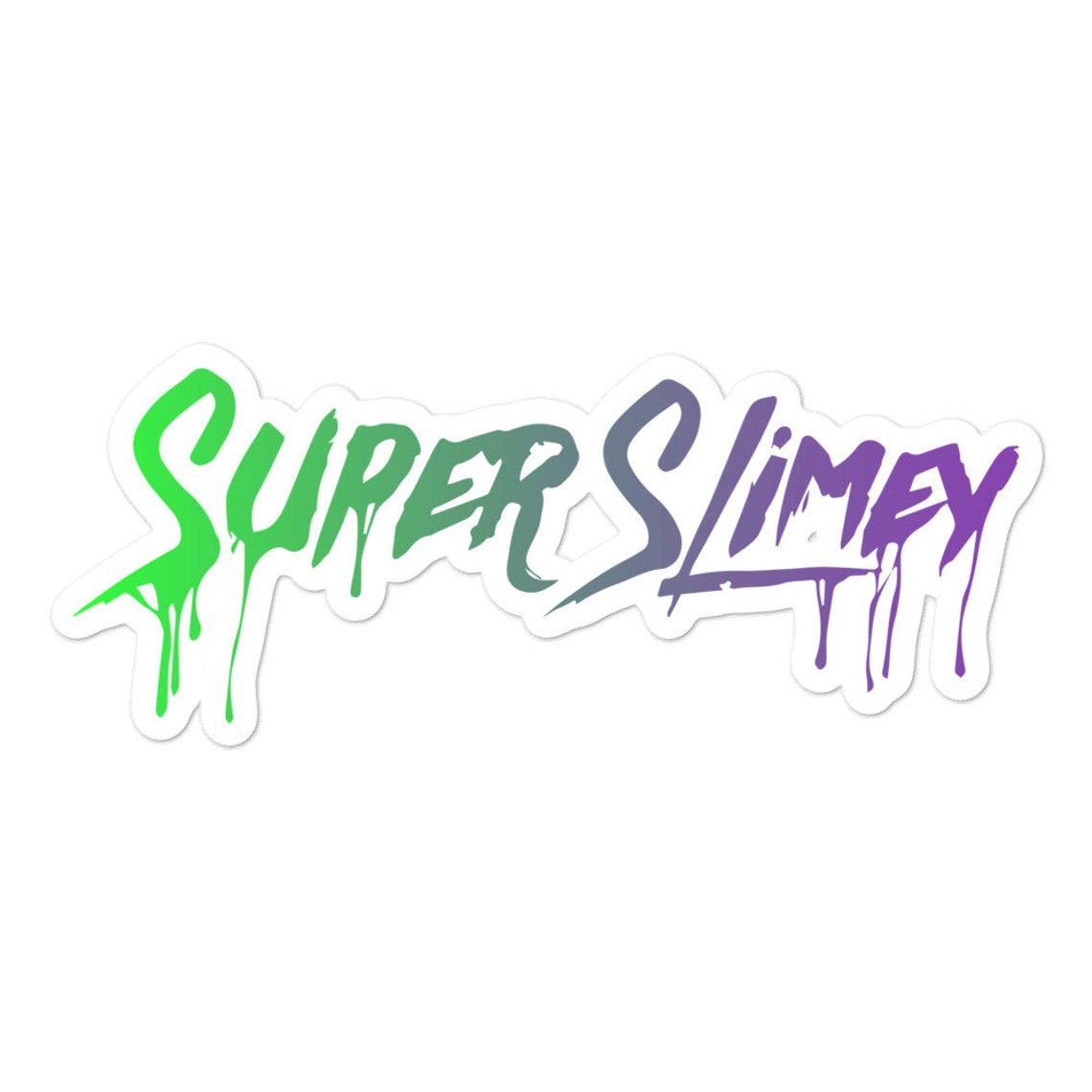 Super Slimey Inspired Stickers - Etsy