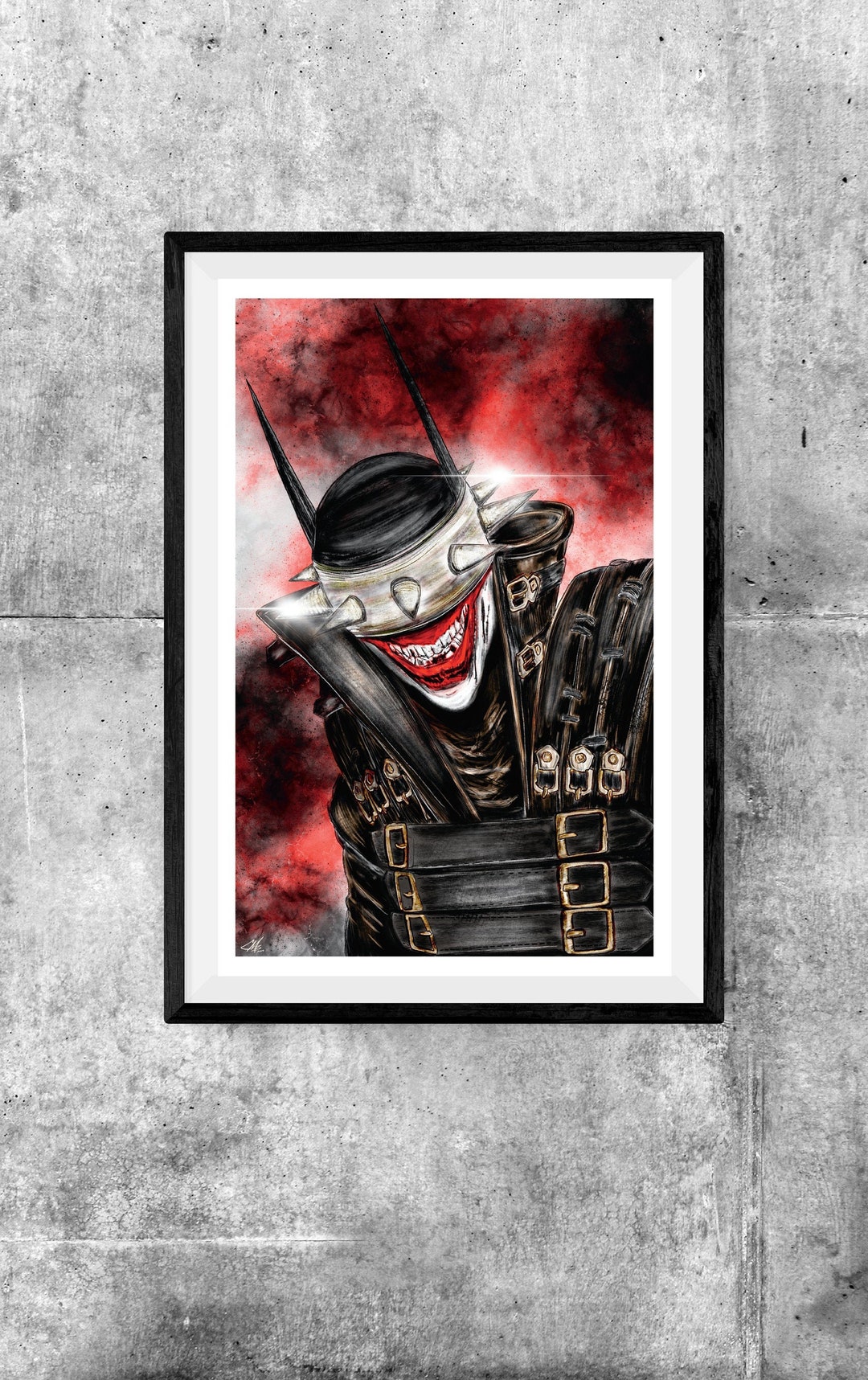 Batman Who Laughs 11 X 17 Art Print - Etsy
