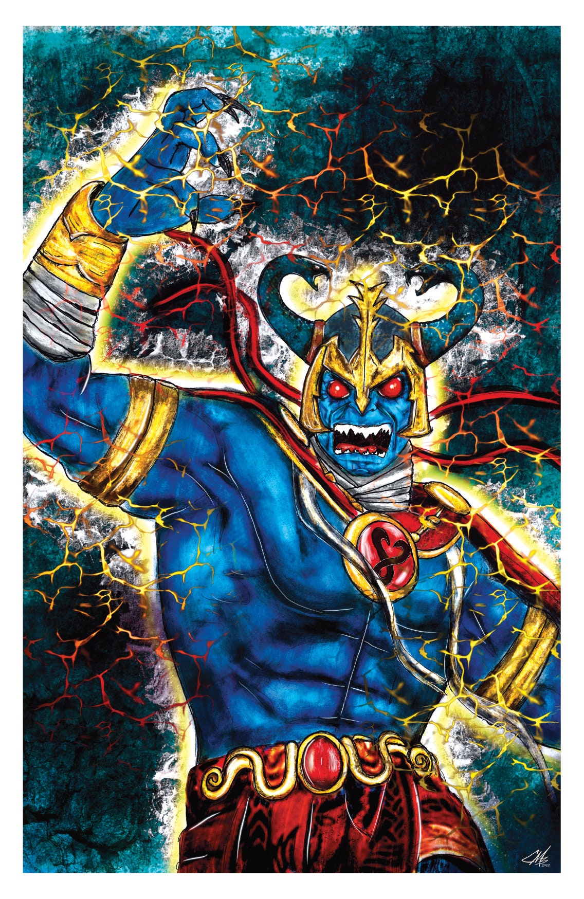 Mumm-ra 11 X 17 Art Print - Etsy