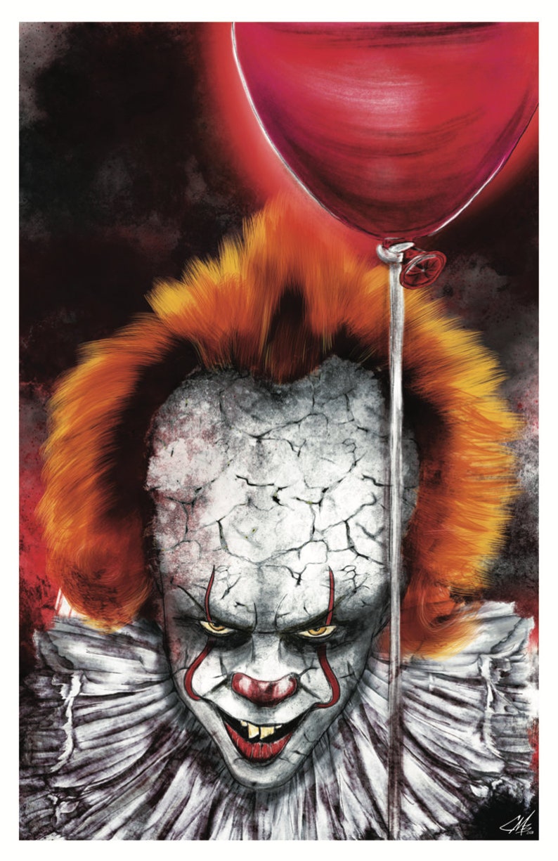 Pennywise 11" X 17" Art Print - Etsy