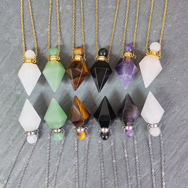 Essential Oil Diffuser Necklace - Etsy