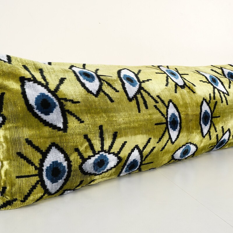 Yellow Velvet Pillows - Etsy