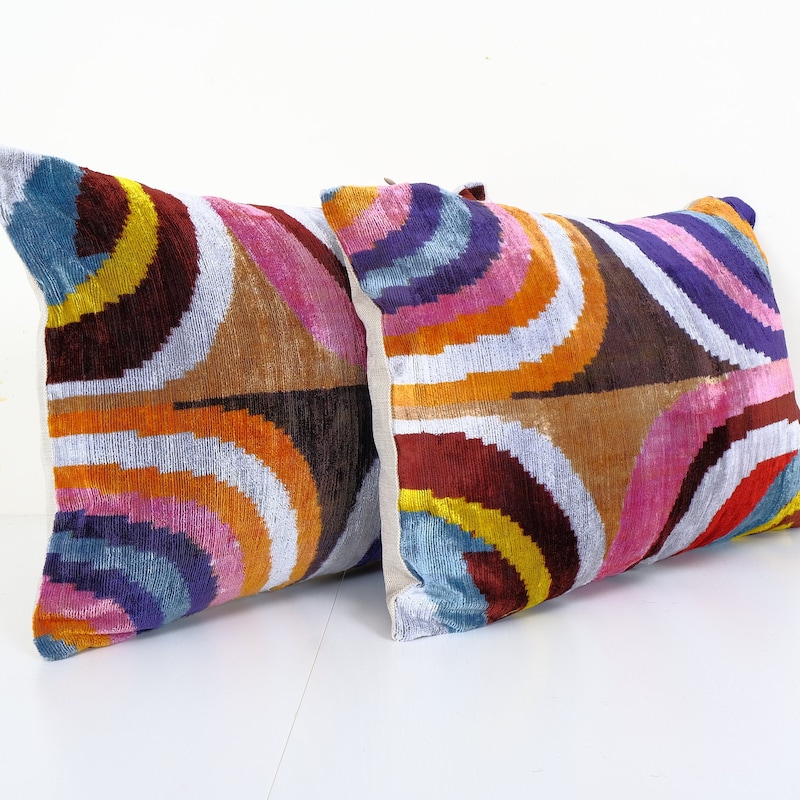 Paisley Pillows a Pair - Etsy