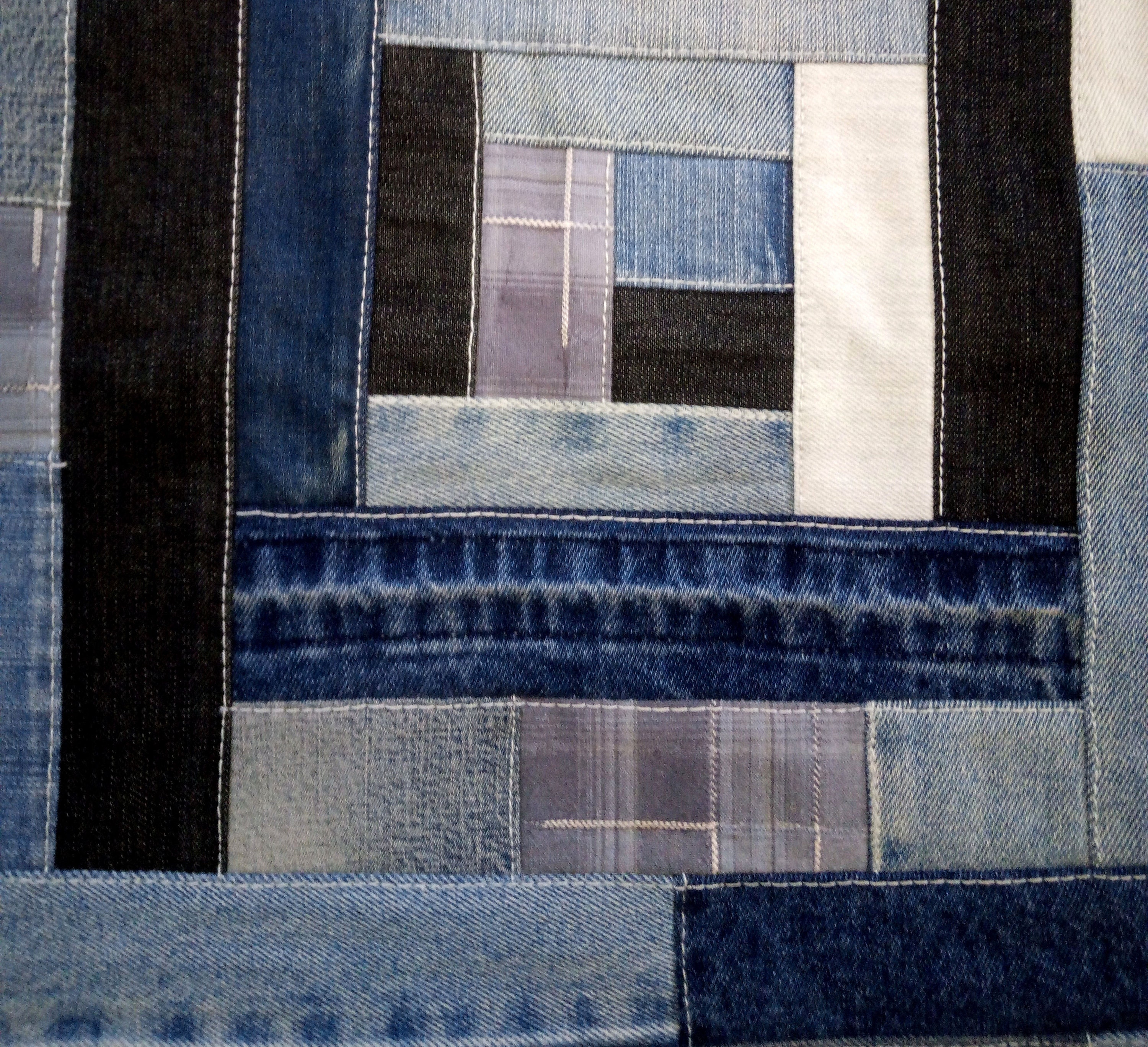 Patchwork Denim Cat Bed Recycled Jeans Mat for Small Dog - Etsy