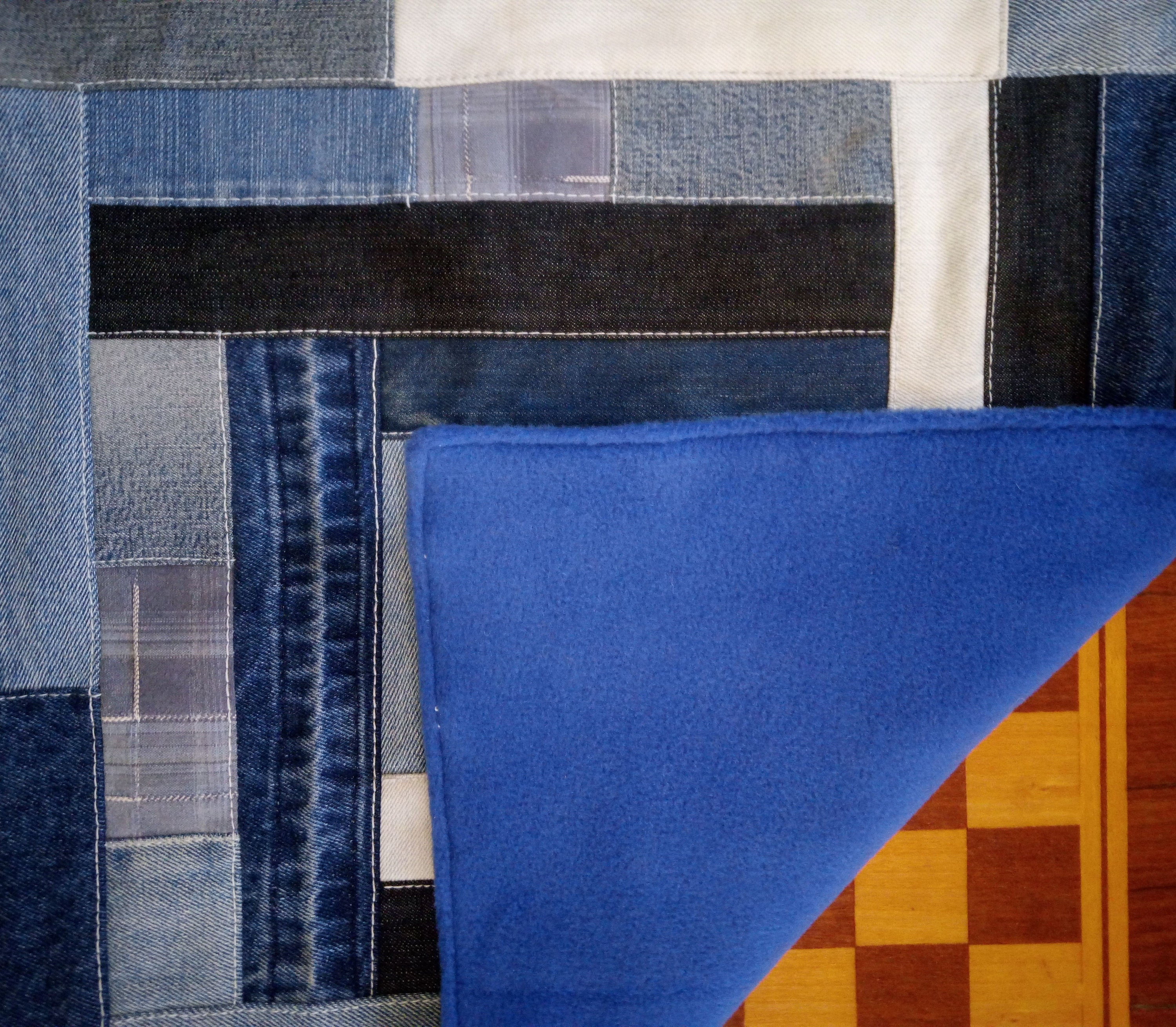 Patchwork Denim Cat Bed Recycled Jeans Mat for Small Dog - Etsy