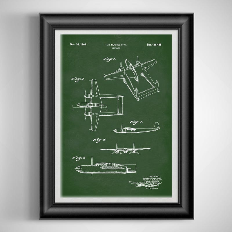 Howard Hughes - Etsy