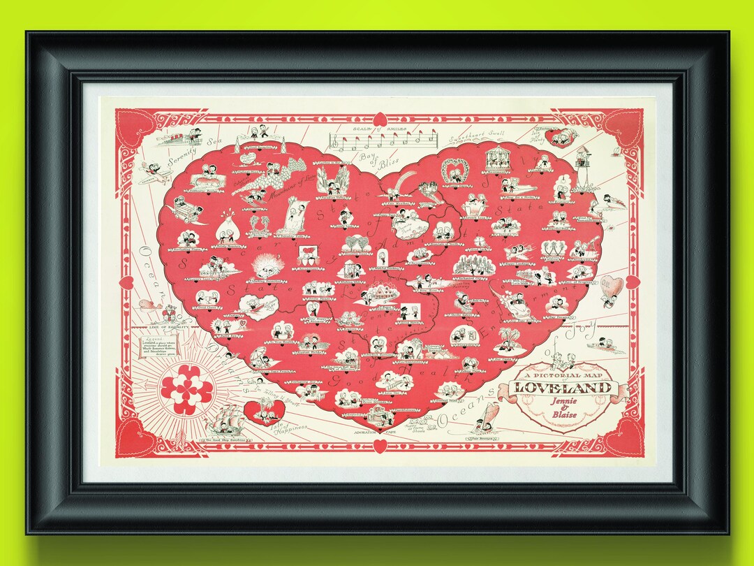 Personalized Love Declaration Print: Romantic Gift for Girlfriend, Wife ...