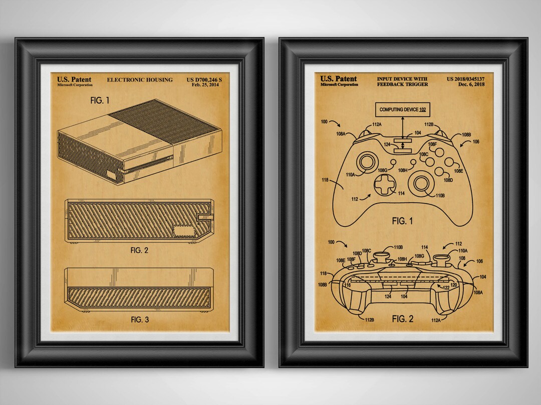 Microsoft Xbox One Poster Video Game Decor Gaming Decor Gaming Wall Art ...