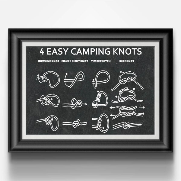 Knot Chart for Kids - Etsy