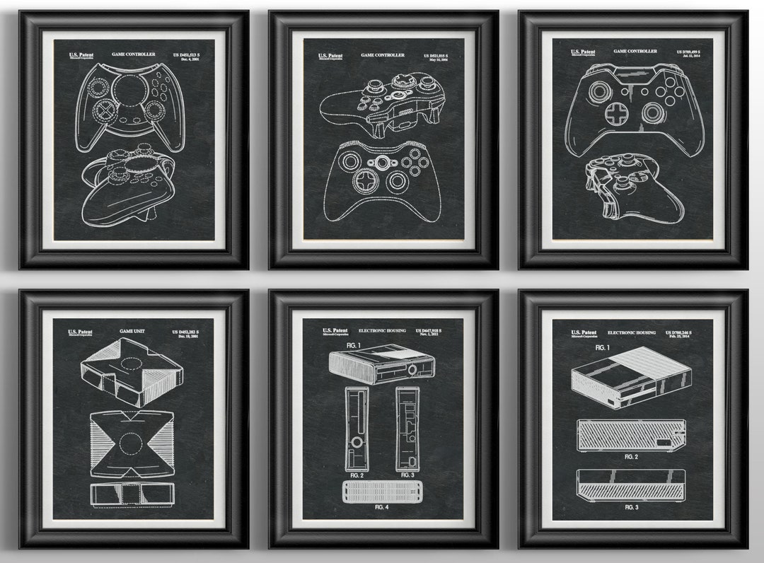 Xbox One Console Video Game Posters Xbox One Games Gaming Poster Gaming ...