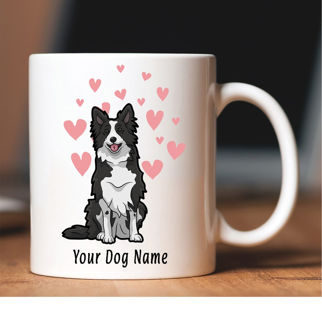 Border Collie Mug, Custom Mug, Personalized Mug, Border Collie Gifts ...