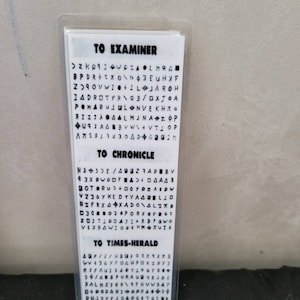 Serial Killer Bookmarks, Alieen, Bundy, Dahmer, Gacy, Gein, Manson ...