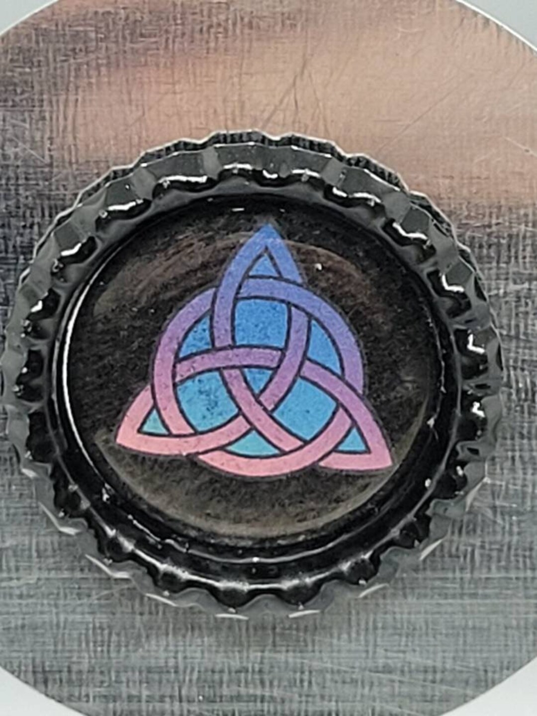 Needle Minder Goth Witch Creepy Viking Magnet Needle Holder Cross ...