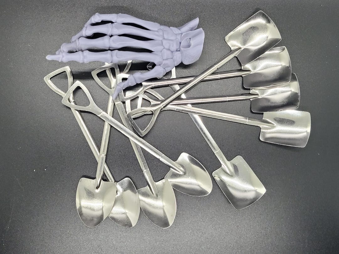 Miniature Metal Shovels and Spades for Dead Zen Add Ons - Etsy