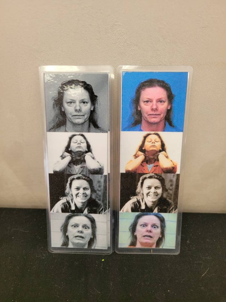 Serial Killer Bookmarks, Alieen, Bundy, Dahmer, Gacy, Gein, Manson ...