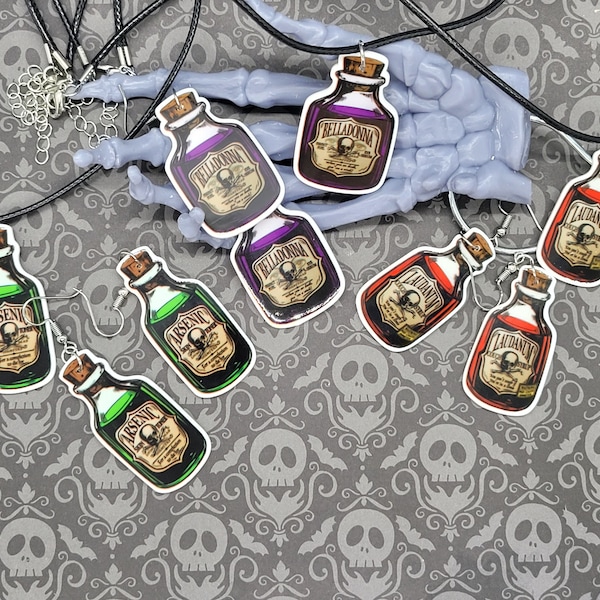 Halloween Poison Bottles - Etsy