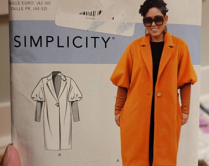 Simplicity Sewing Pattern New Uncut R10737 Ladies Jacket Coat Mimi G ...