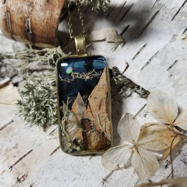 Epoxy Resin Pendant - Etsy