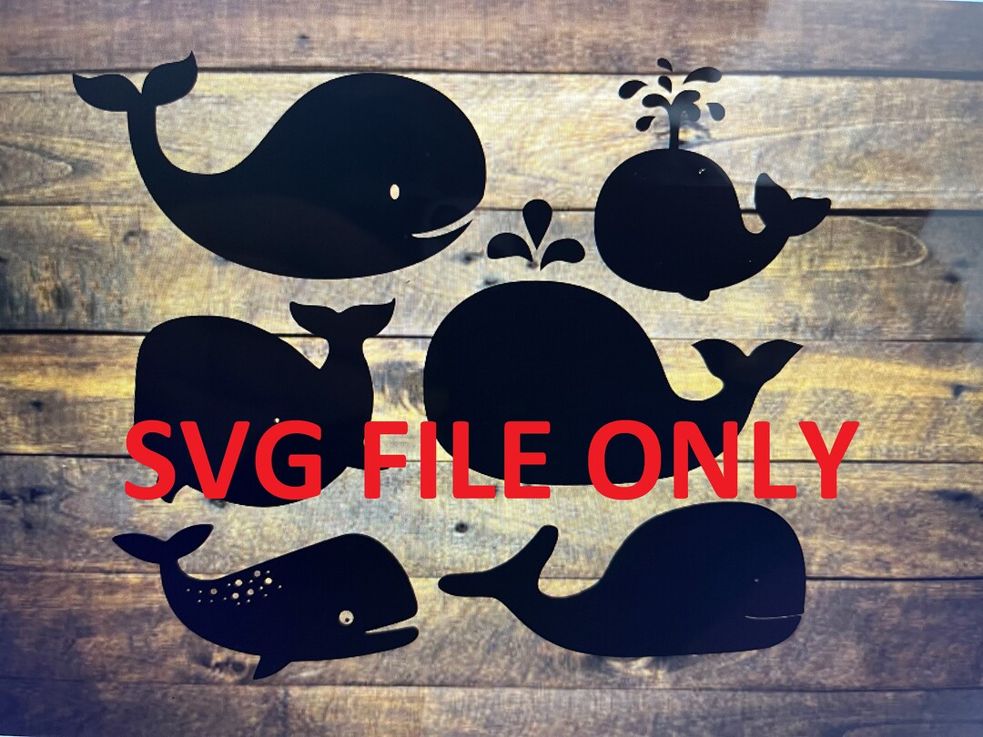 Whale SVG Bundle - Etsy