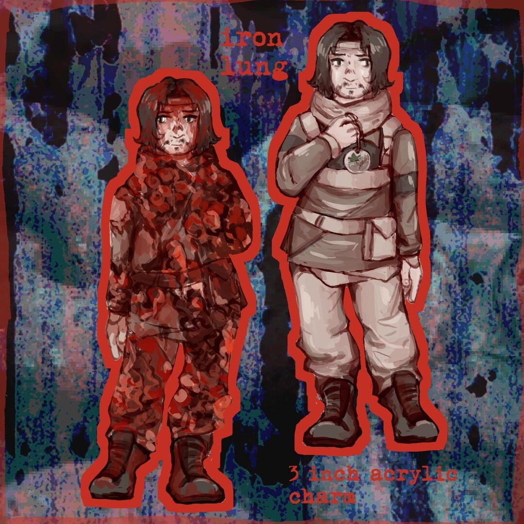 Iron Lung Movie - Simon/convict Double Sided Acrylic Charm - PREORDER ...