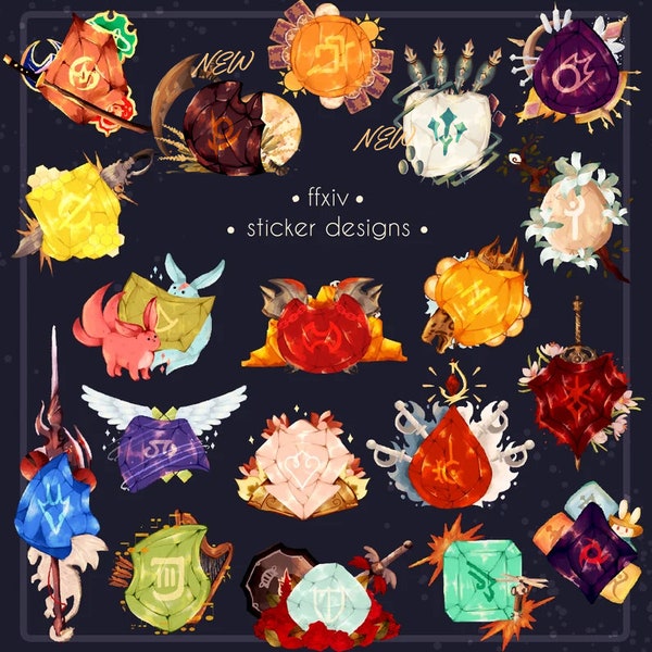 Ffxiv Job Stone - Etsy