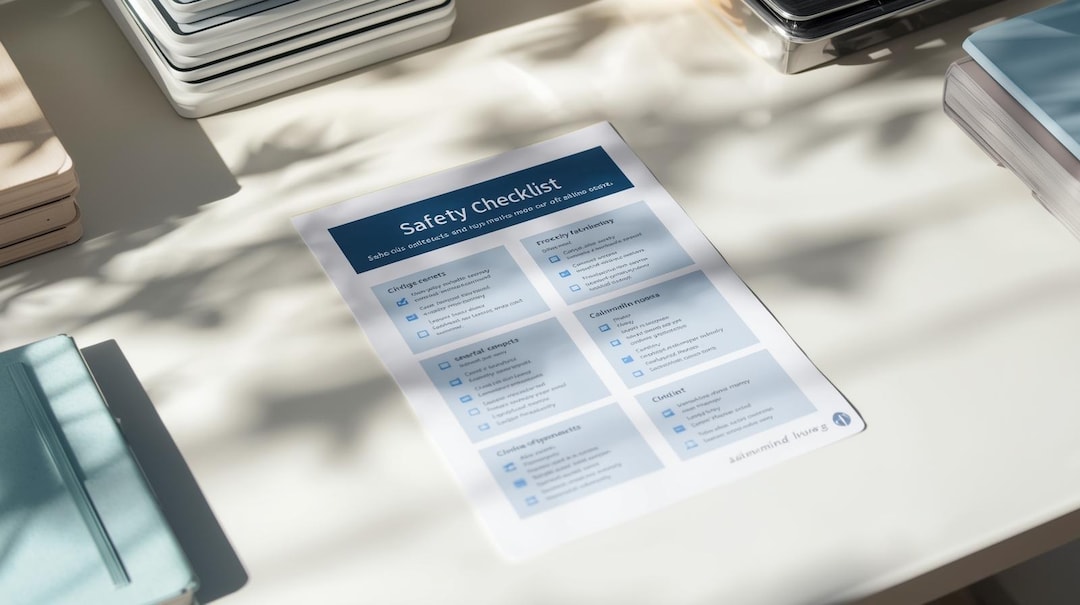 Safety Habits Checklist | Women's Travel & Home Safety Tips (digital ...