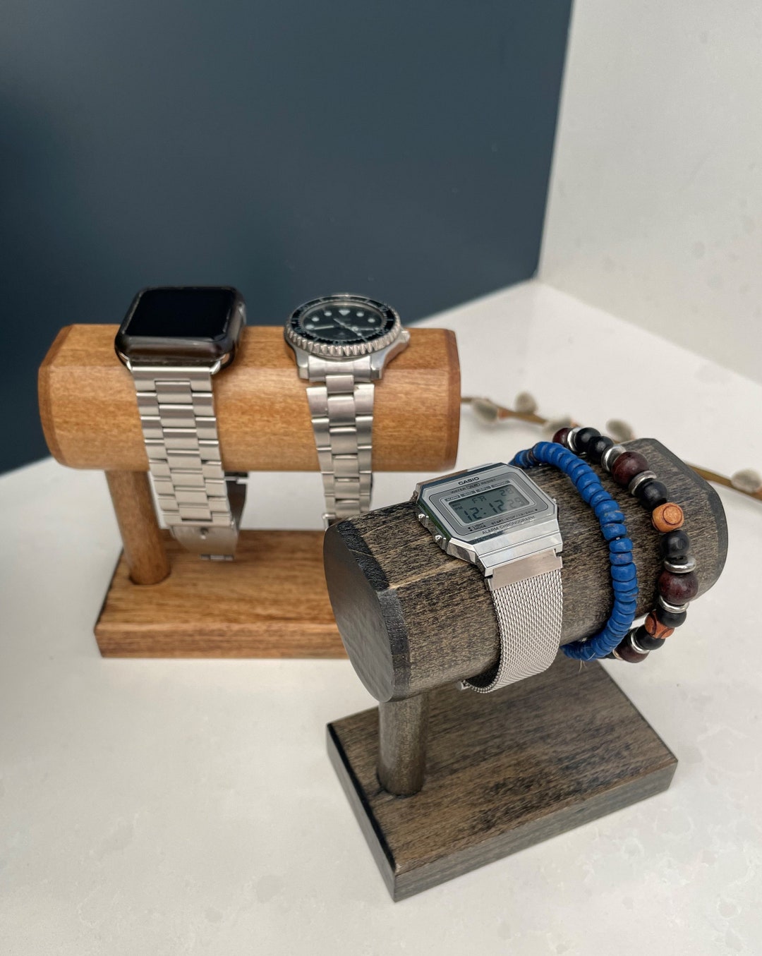 Watch Stand for for Single /two Watches/ Gift for Him / Watch Holder ...
