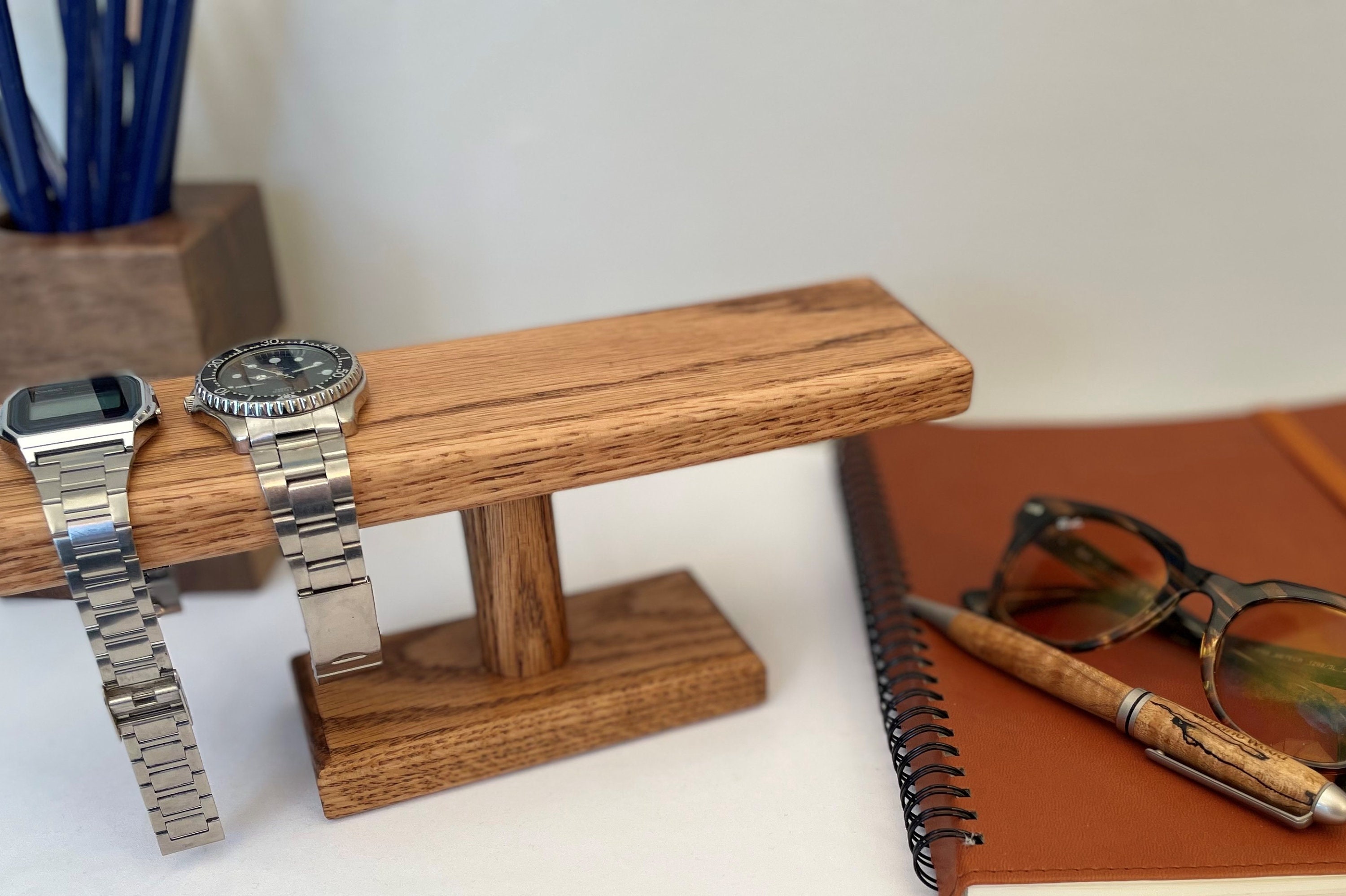 Oak Watch Display Stand Watch Storage Retail Store Fixtures - Etsy