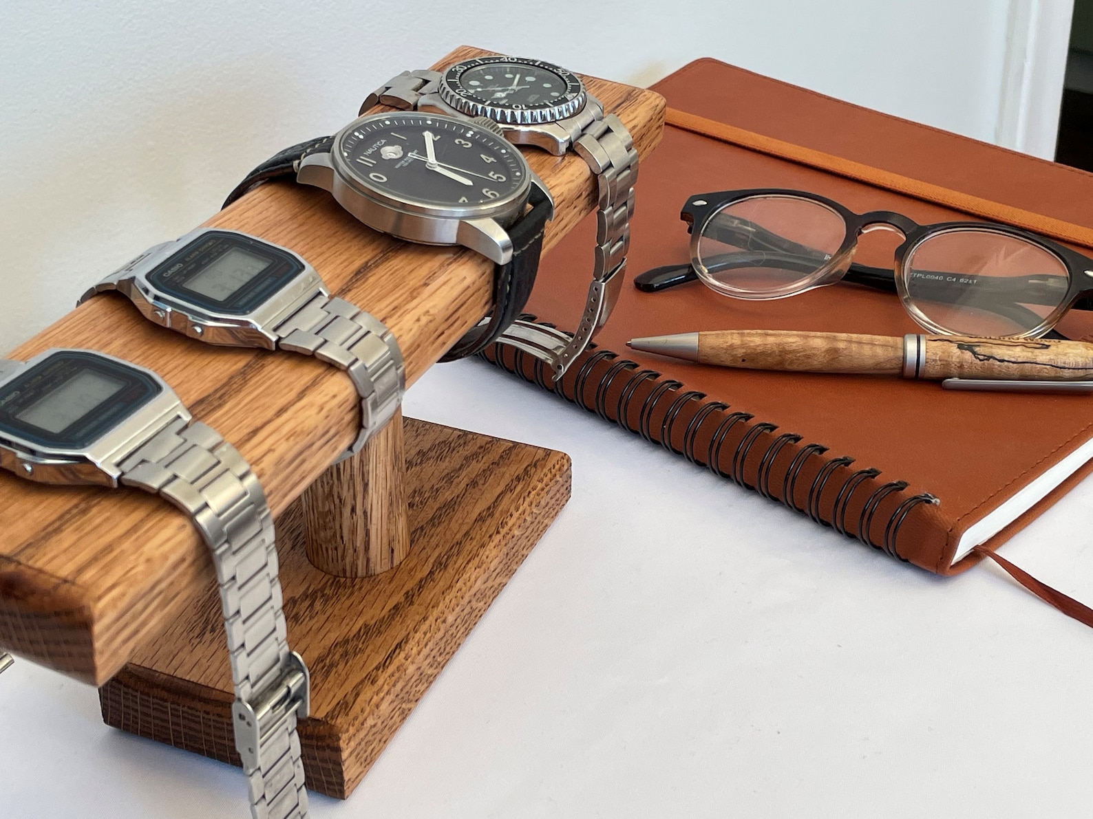 Oak Watch Display Stand Watch Storage Retail Store Fixtures - Etsy