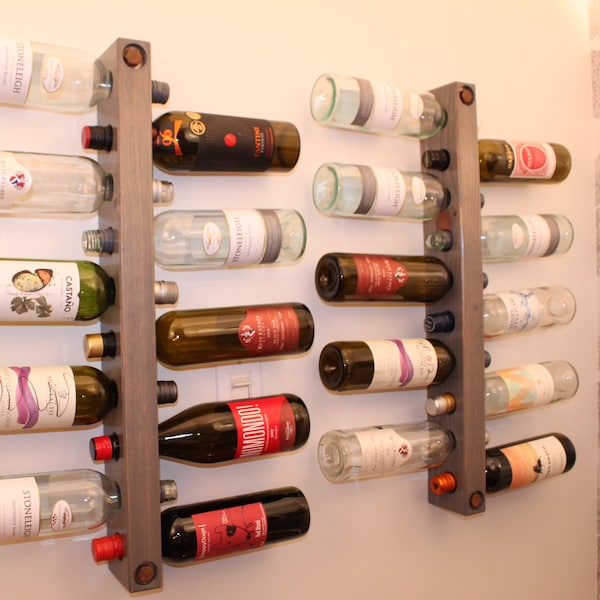 Vertical Wine Rack - Etsy