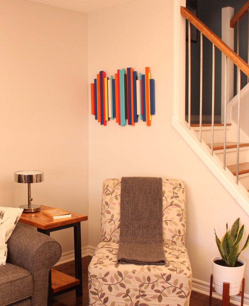 Wood Wall Art Modern Painting Abstract Wood Sculpture Wood - Etsy