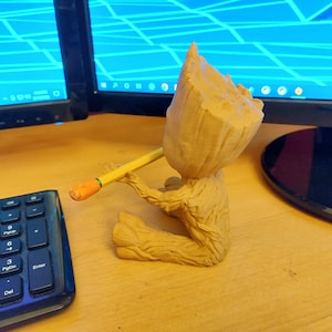 Baby Groot Pencil/pen Holder - 3D Printed! - Etsy